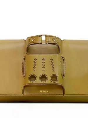 Perrin Le Cabriolet Glove Leather Clutch Bag