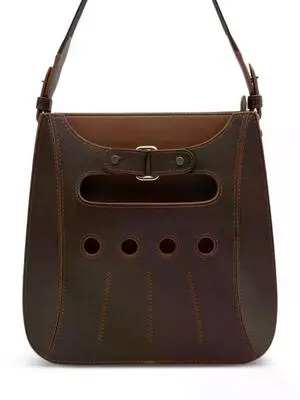 Perrin Cabbie Xbody Leather Crossbody Bag