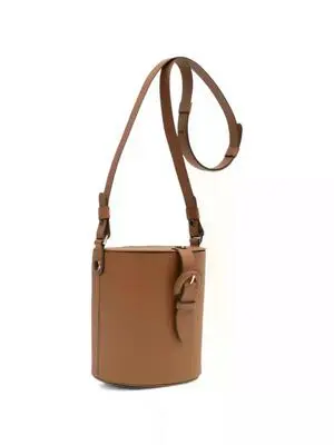 Perrin La Parisienne Xbody Leather Bucket Bag