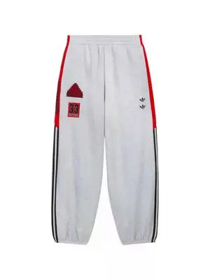Adidas X Willy Chavarria Logo-patch Track Pants - Grey