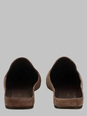 Max Mara Mule Tessile In Crosta