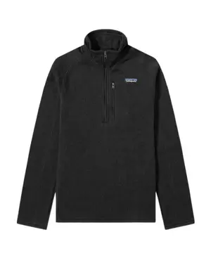 Patagonia Better 1/4-zip Fleece Sweatshirt - Black