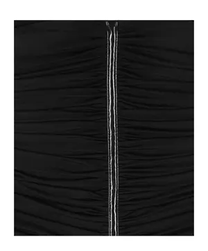 Elisabetta Franchi Ruched Zip Bodysuit