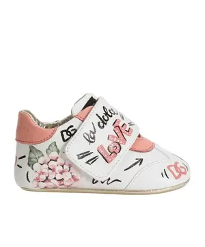 Dolce & Gabbana Lambskin Sneakers - Multi-color