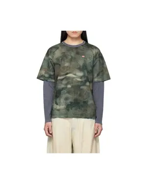 DIESEL® Perforated Long-sleeve T-shirt