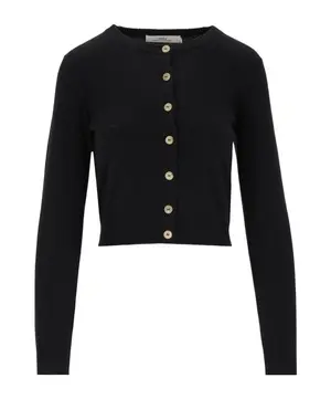Arch4 Long-sleeve Knit Cardigan - Black