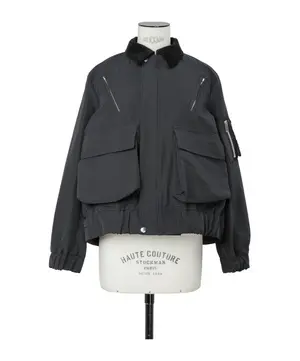 Sacai Grosgrain Bonding Jacket - Black