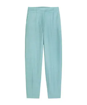 JOSEPH Tapered Leg Casual Pants - Blue