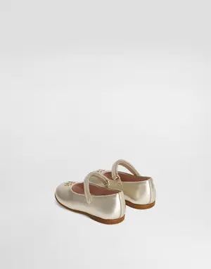 Dolce & Gabbana Logo-plaque Ballet Flats