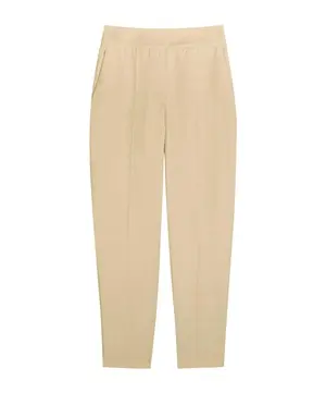 JOSEPH Tapered Leg Casual Pants - Light Brown