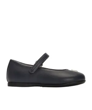 Dolce & Gabbana Nappa Ballet Flats - Blue