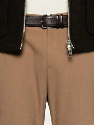 DONDUP Belt-loops Slim-fit Tailored Trousers