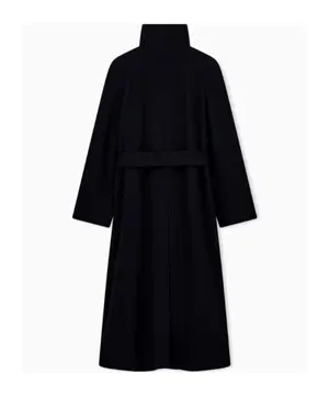 Emporio Armani Double-breasted Belted Coat
