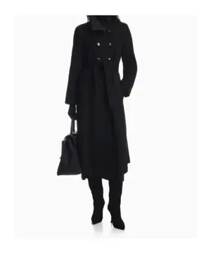 Emporio Armani Double-breasted Belted Coat