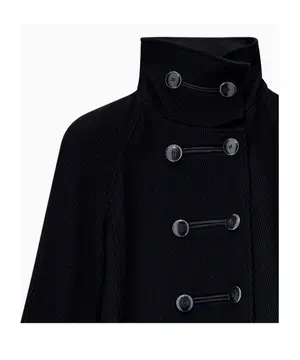 Emporio Armani Double-breasted Belted Coat