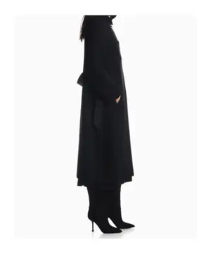 Emporio Armani Double-breasted Belted Coat
