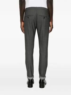 DONDUP Slim-fit Turned-up Trousers