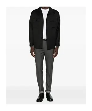 DONDUP Slim-fit Turned-up Trousers