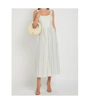 LoveShackFancy Striped Dress