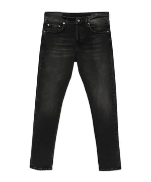DONDUP Logo Jeans - Black