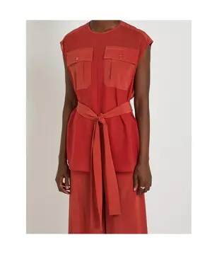 JOSEPH Belted Top