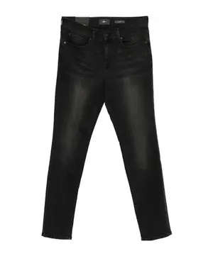7 For All Mankind Slimmy Faded-effect Jeans - No