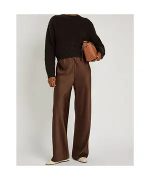 LISA YANG Ribbed Crew Neck Sweater