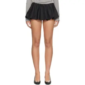 Gimaguas Twill Mini Skirt - Black