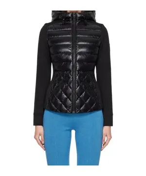 Mackage Agatha Quilted Hooded Down Jacket - Black