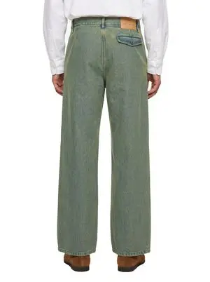 SONG FOR THE MUTE Logo Patch Straight-leg Jeans