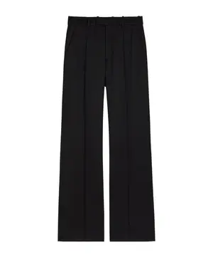 NILI LOTAN Casual Trousers With Belt Loops - Black