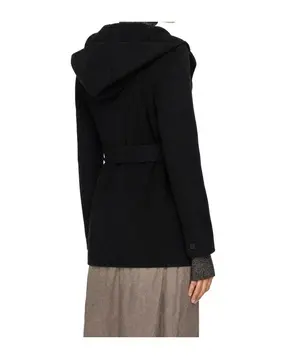 Mackage Wool Wrap Coat With Belt