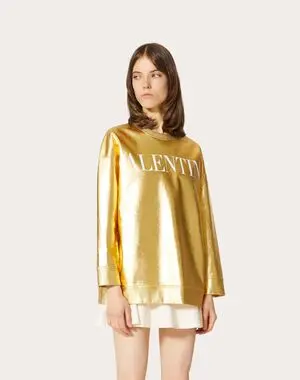 Valentino Garavani Printed Sweater - Nude