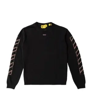 Off-White Diagonal Arrow Sweater - No
