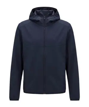 Hugo Boss Commuterpro Logo-print Jacket - Dark Blue