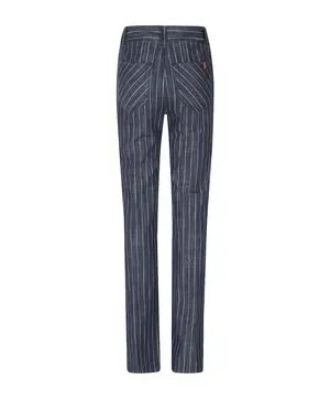 DONDUP Patch Pocket Pinstripe Pants