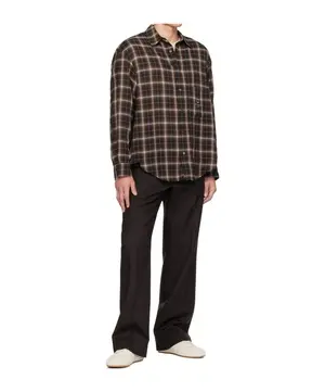 WOOYOUNGMI Ombré Plaid Shirt