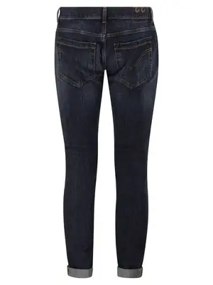 DONDUP George Slim-fit Jeans - Dark Blue