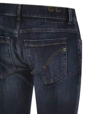 DONDUP George Slim-fit Jeans - Dark Blue