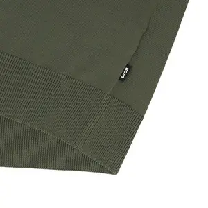 Hugo Boss Zip-up Virgin Wool Sweater