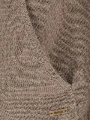 Max Mara Zip-up Knitted Hoodie