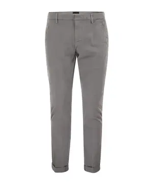 DONDUP Gaubert Slim Fit Chino Pants - Gray