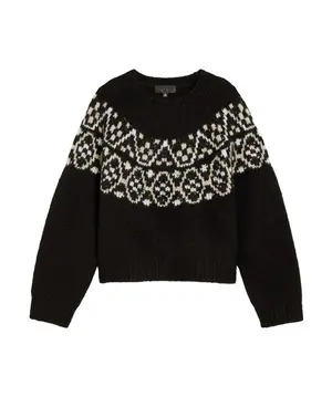 NILI LOTAN Fair Isle Pattern Sweater - No