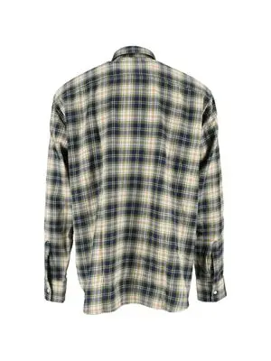 Aspesi Long Sleeve Plaid Shirt