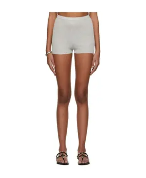 Valentino Garavani High-waisted Knitted Shorts