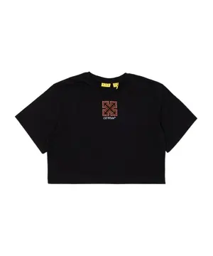 Off-White Short-sleeved T-shirt - Black