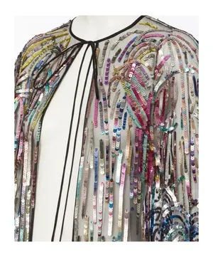Valentino Garavani Patterned Cape