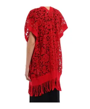 Valentino Garavani Fringed Cardigan