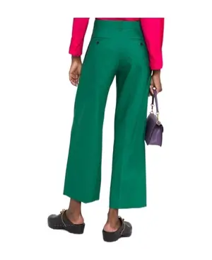 Valentino Garavani High-waist Cropped Trousers