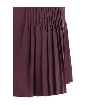 Valentino Garavani Pleated Wide-leg Shorts